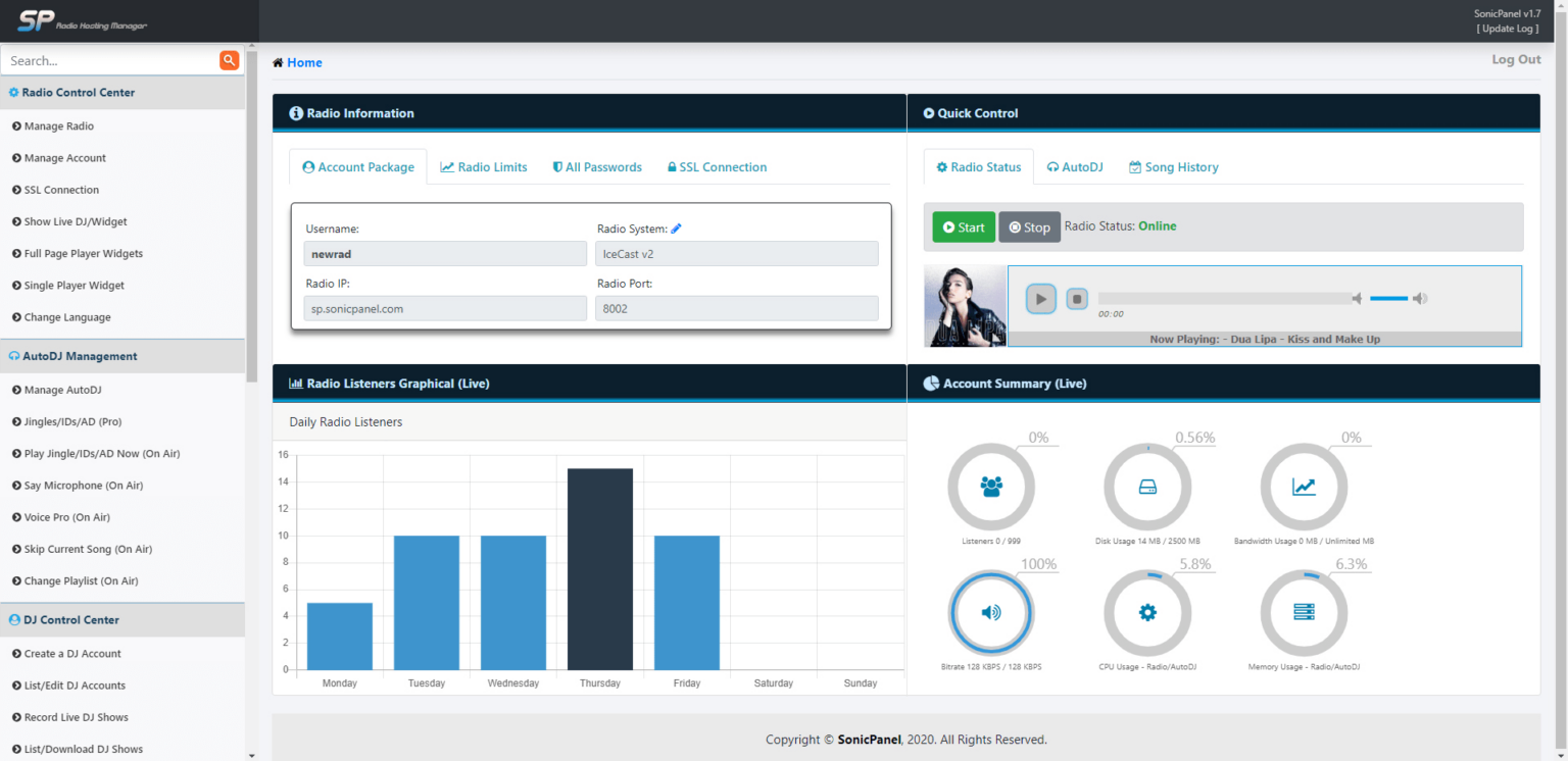 Home - MediaCP - Media Server Hosting